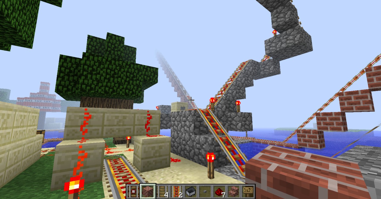 Crazy Carts Minecraft Map