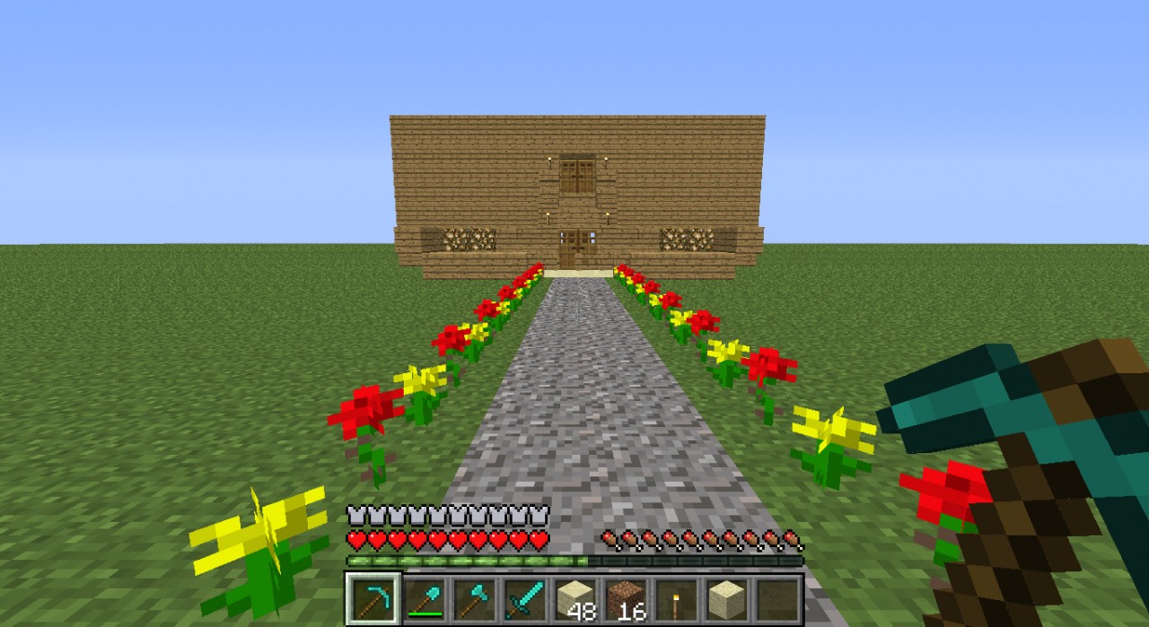 Modern House Minecraft Map