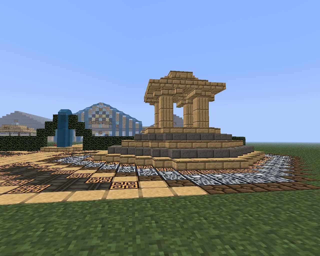 Roman Villa (Texturepack: Romecraft) Minecraft Map