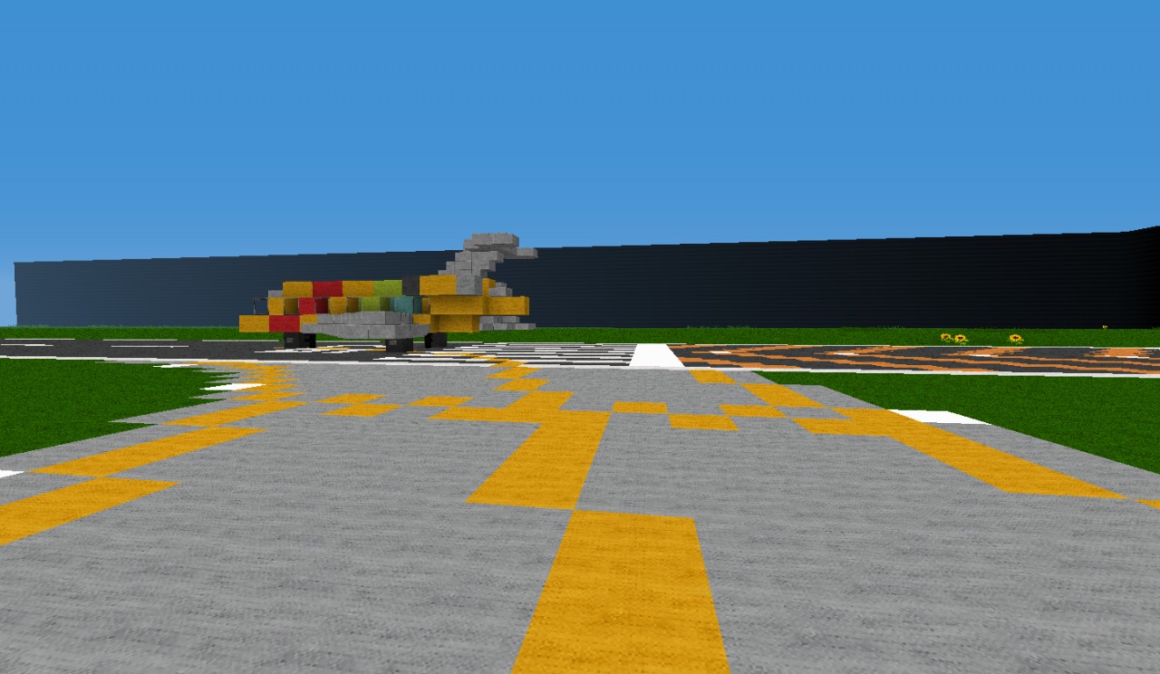 Small Airfield - Rainbow air Minecraft Map
