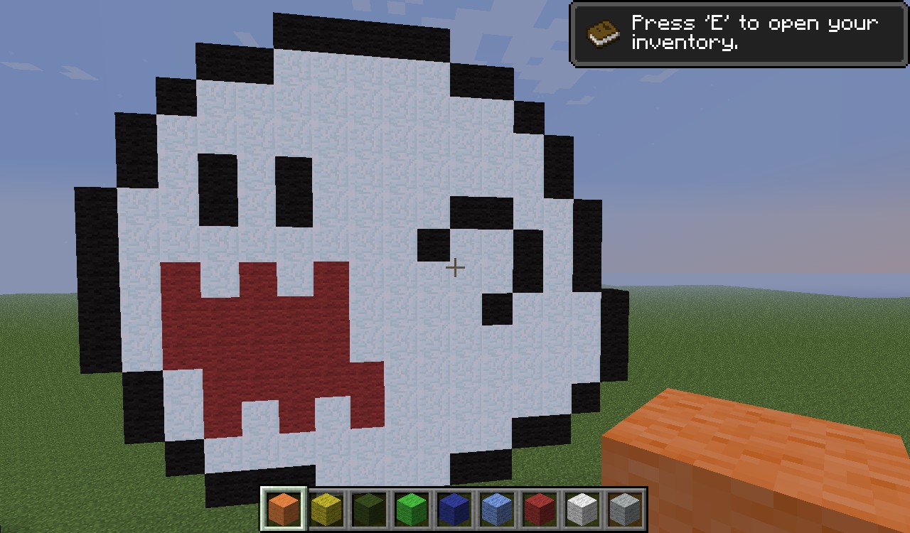 cartoon statue Minecraft Map