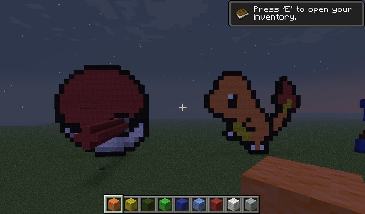 cartoon statue Minecraft Map