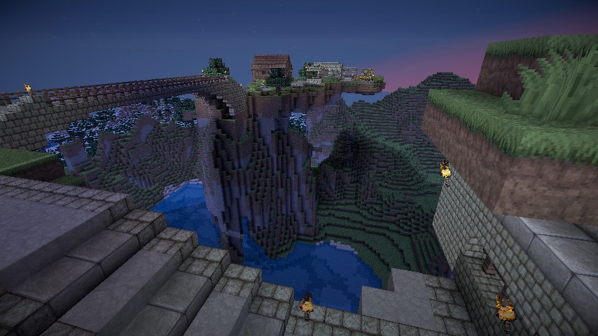 Mountain Village Minecraft Map