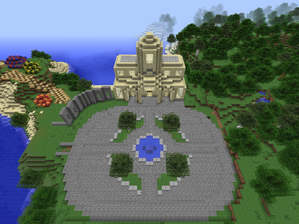 The common structure City (miasto) Minecraft Map