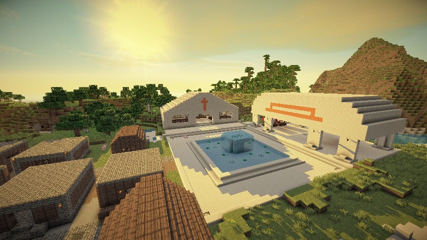 Sandstone City Minecraft Map