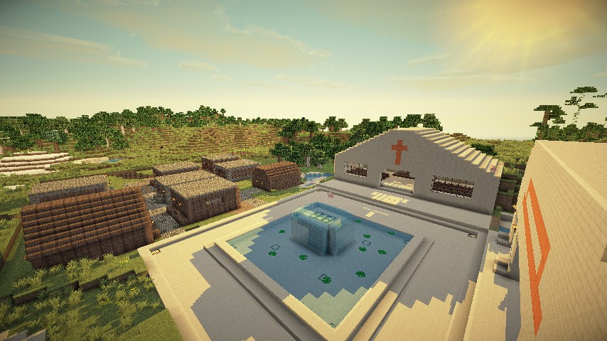 Sandstone City Minecraft Map