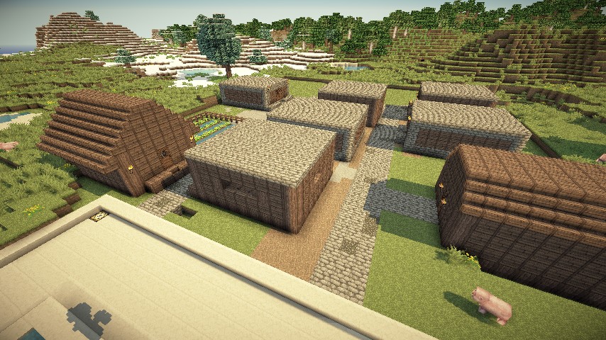 Sandstone City Minecraft Map