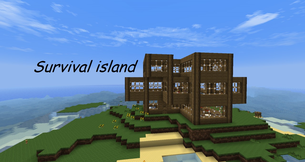 Amazing survival island Minecraft Map