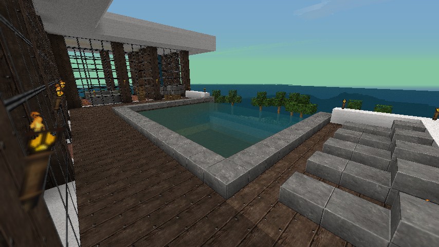Beachfront Home Minecraft Map