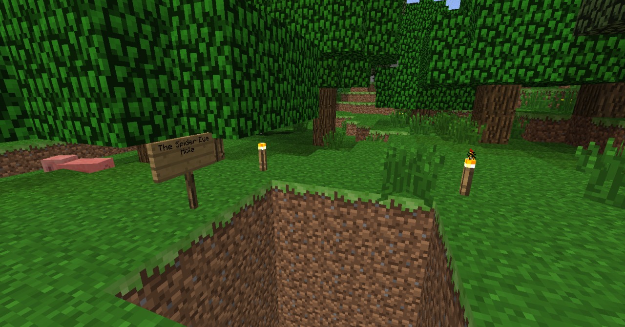 The Spider Games Minecraft Map