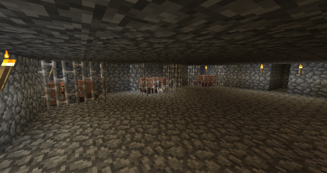 NPC vilage (widt big farm) Minecraft Map