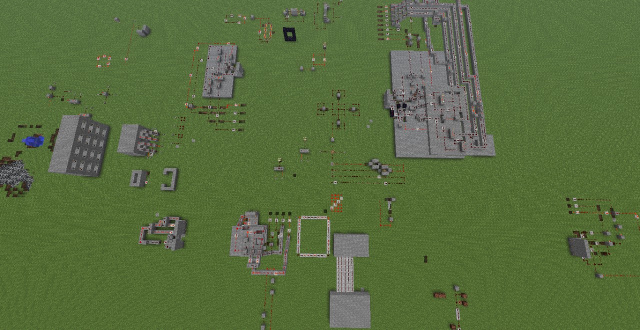 My Redstone Testing Ground Minecraft Map