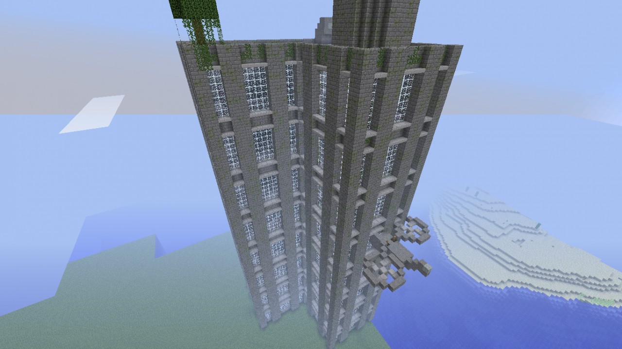 Apocalyptic hotel design Minecraft Map