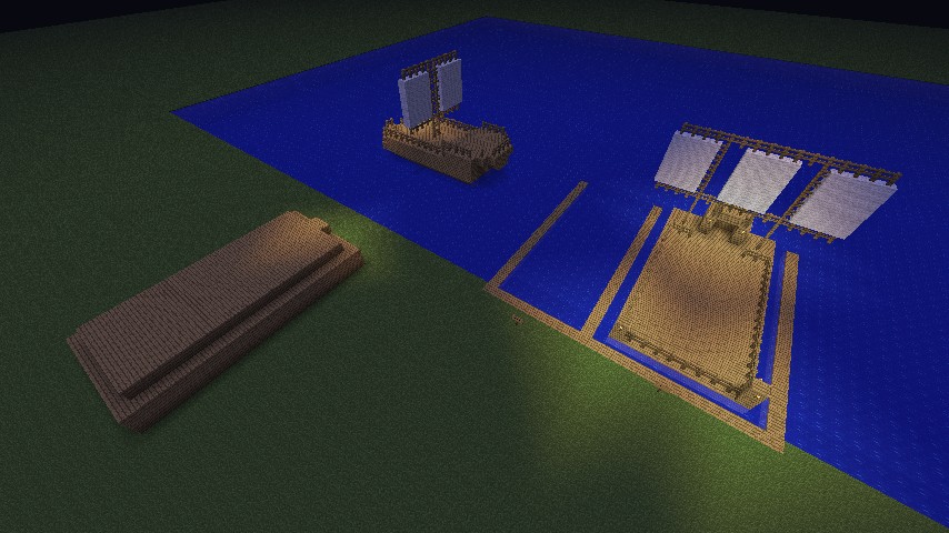 Parlin River boatyard (Skarn Series) Minecraft Map
