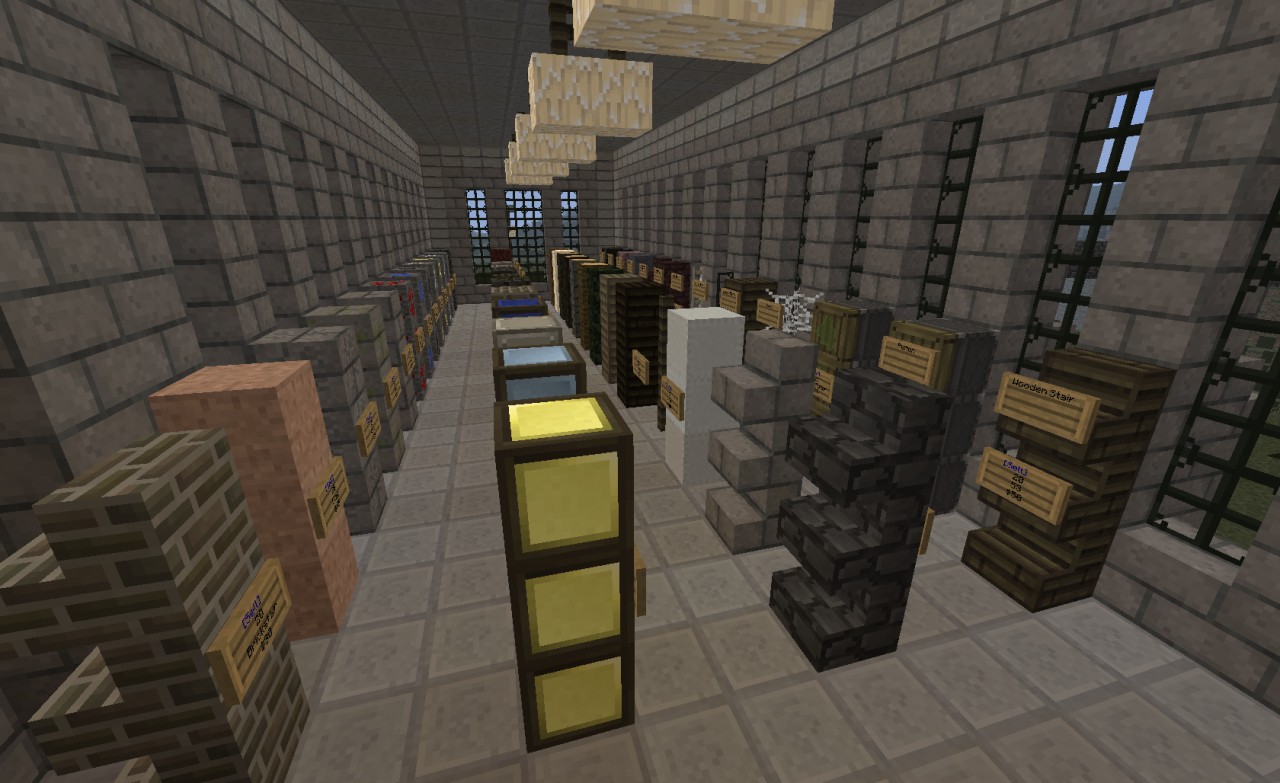 Server Shop Minecraft Map