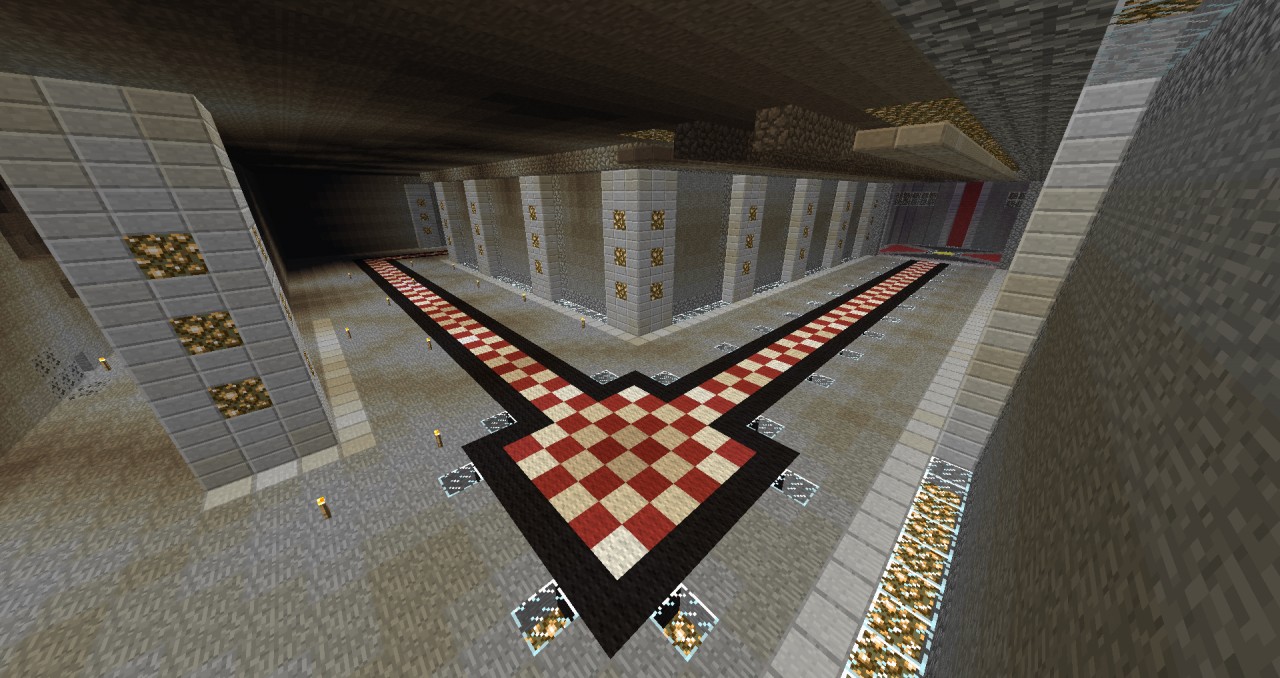 Underground Military Base Minecraft Map