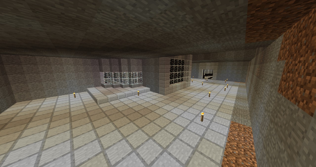 Underground Military Base Minecraft Map