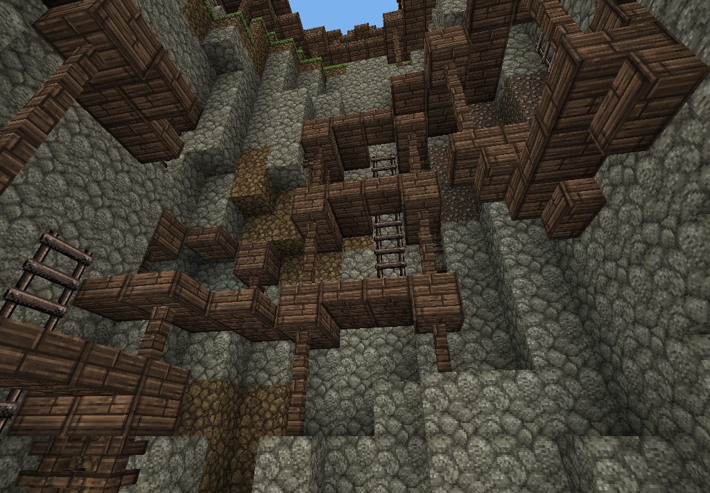 Mines of Silka (First building for my server) Minecraft Map
