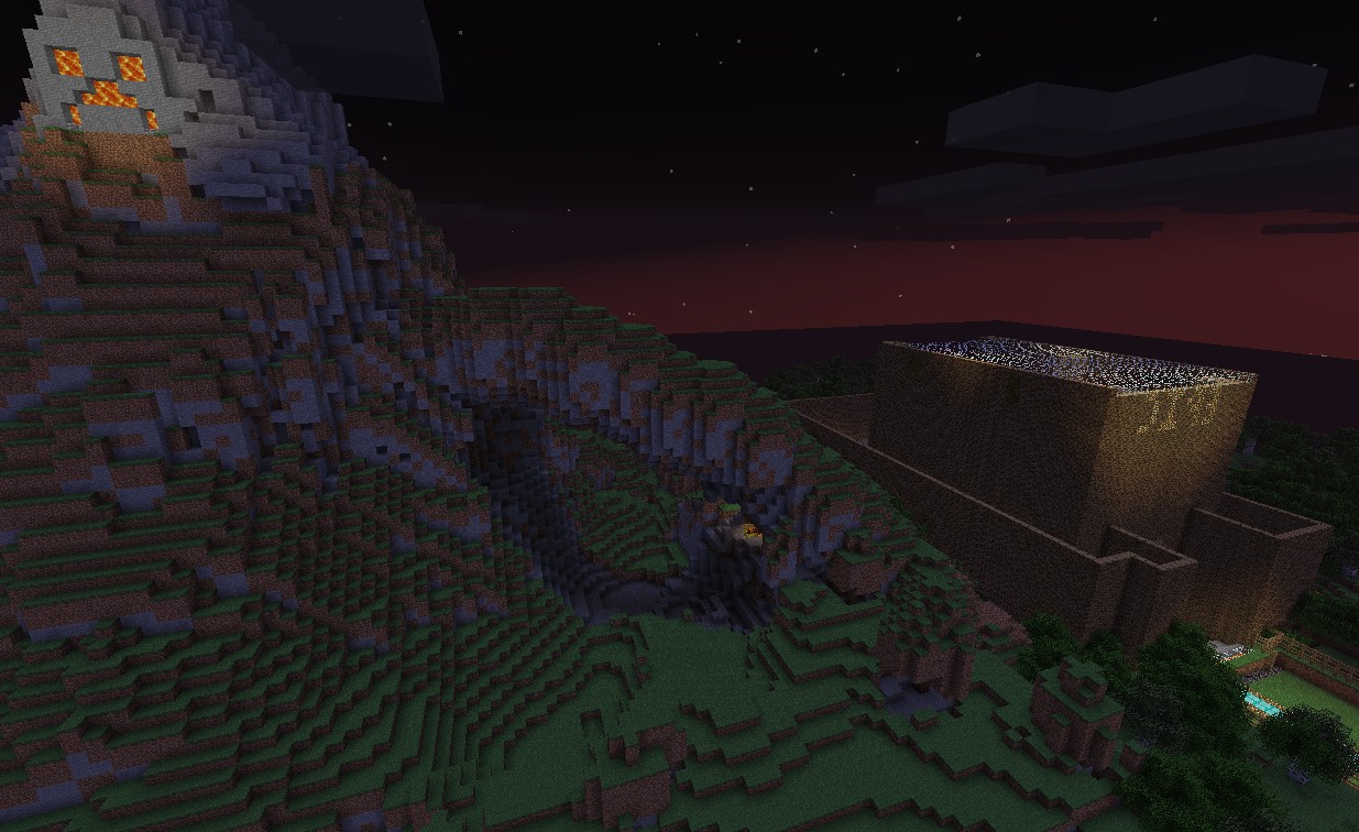 The Ancient CREEPER MOUNTIAN Minecraft Map