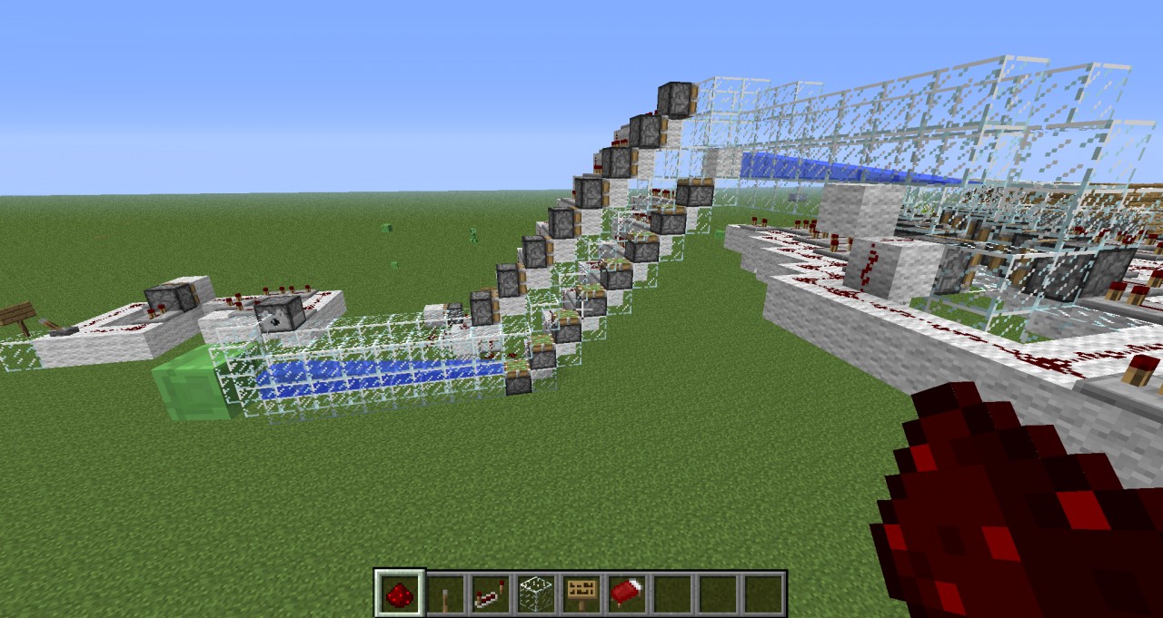 automatic creeper killing machine Minecraft Map