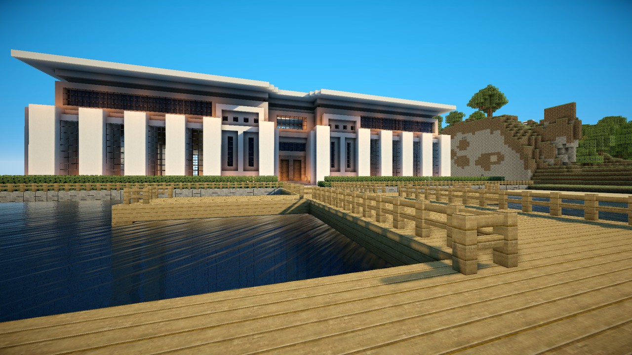 Modern Mansion Minecraft Map