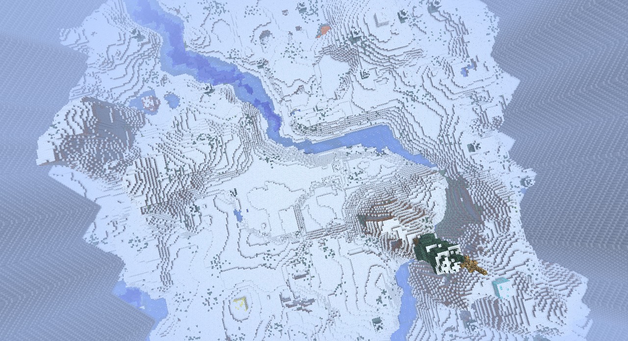 Team Battle: Snow Minecraft Map