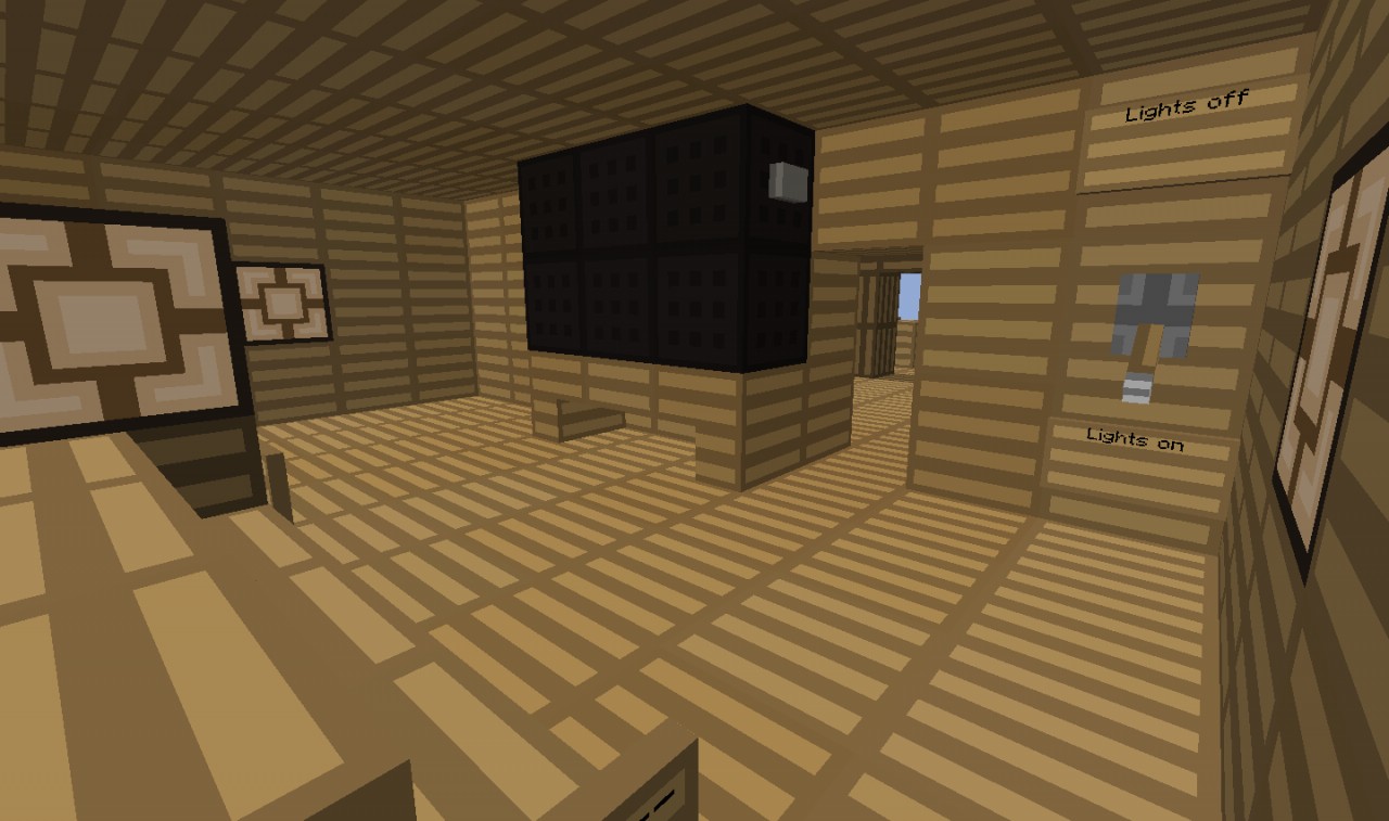 Peaceful Hillside Town Minecraft Map