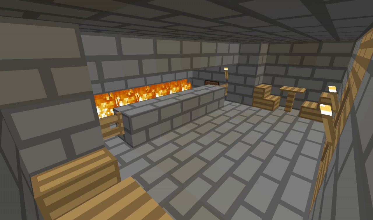 Peaceful Hillside Town Minecraft Map