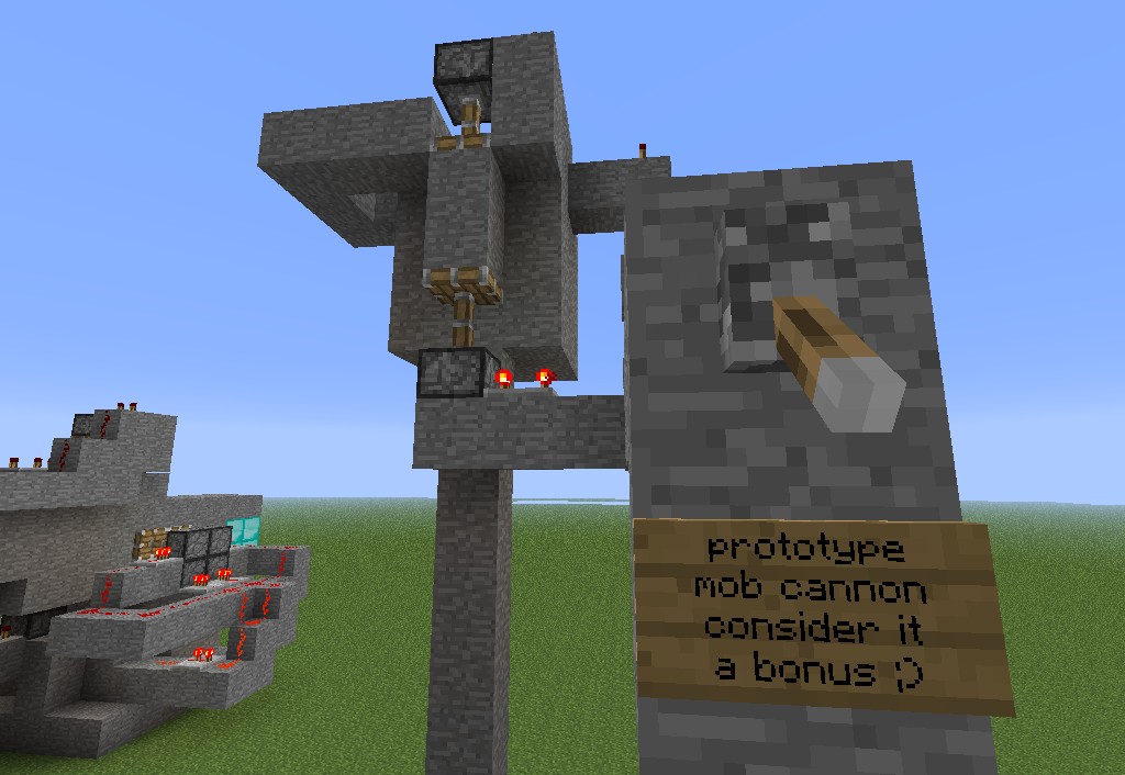 my first redstone trap! Minecraft Map