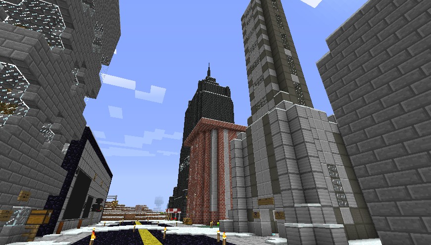 New Block City-A friendly fun tekkit server Minecraft Server