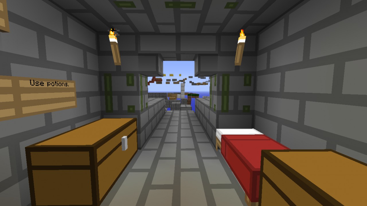 Run and Jump Game Minecraft Map