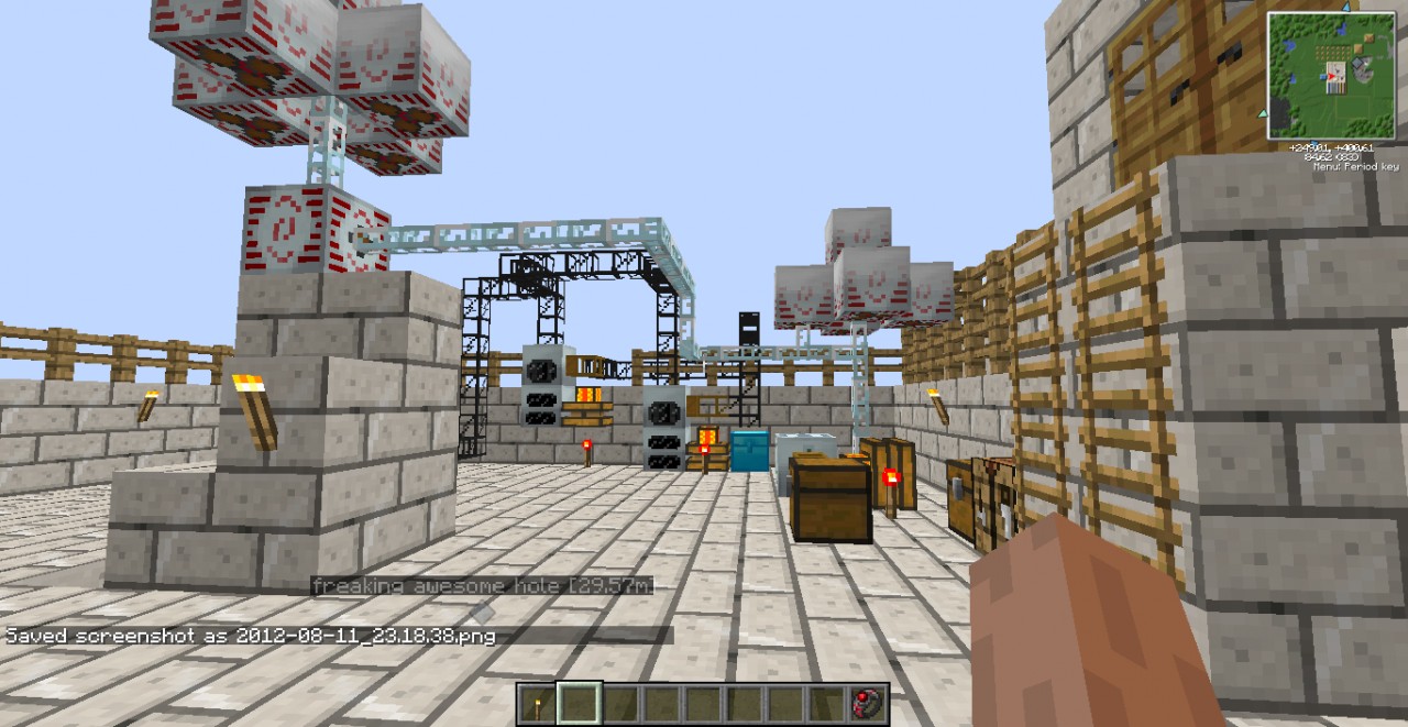 Minex Inc. Tekkit Minecraft Map