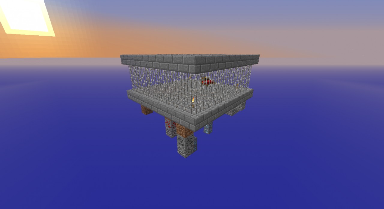 Survive The Cage Minecraft Map
