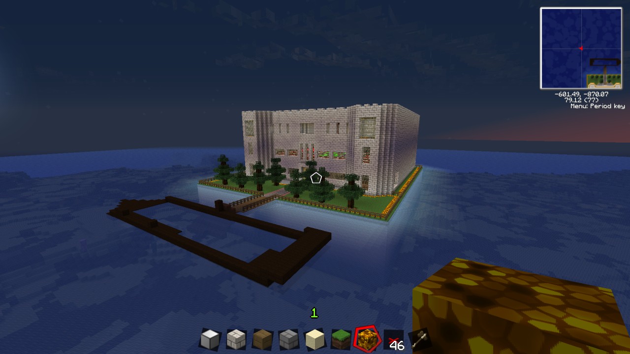 Working on my very first Custom Adventure Map Minecraft Map