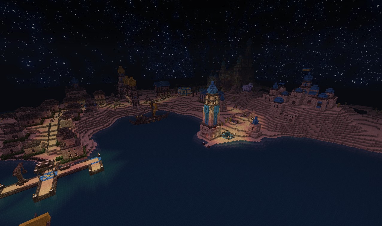 The City of Bel-Jash Minecraft Map