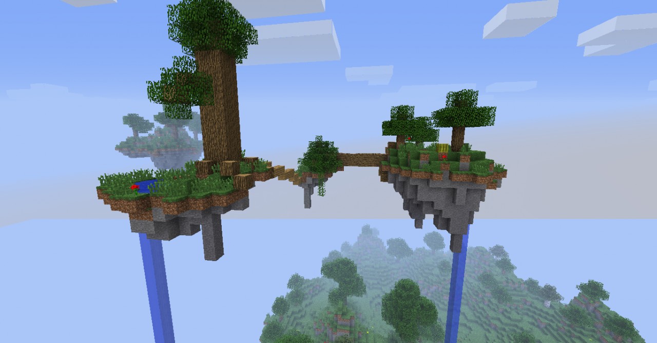 Fallen Tree Islands Minecraft Map