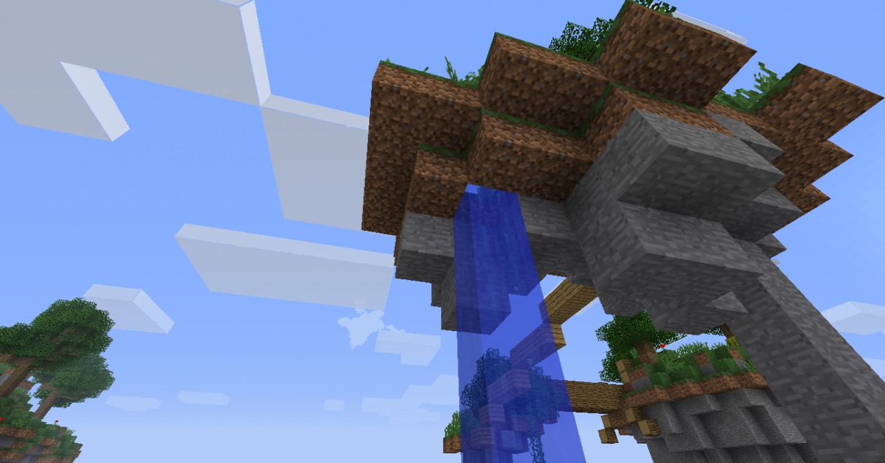 Fallen Tree Islands Minecraft Project