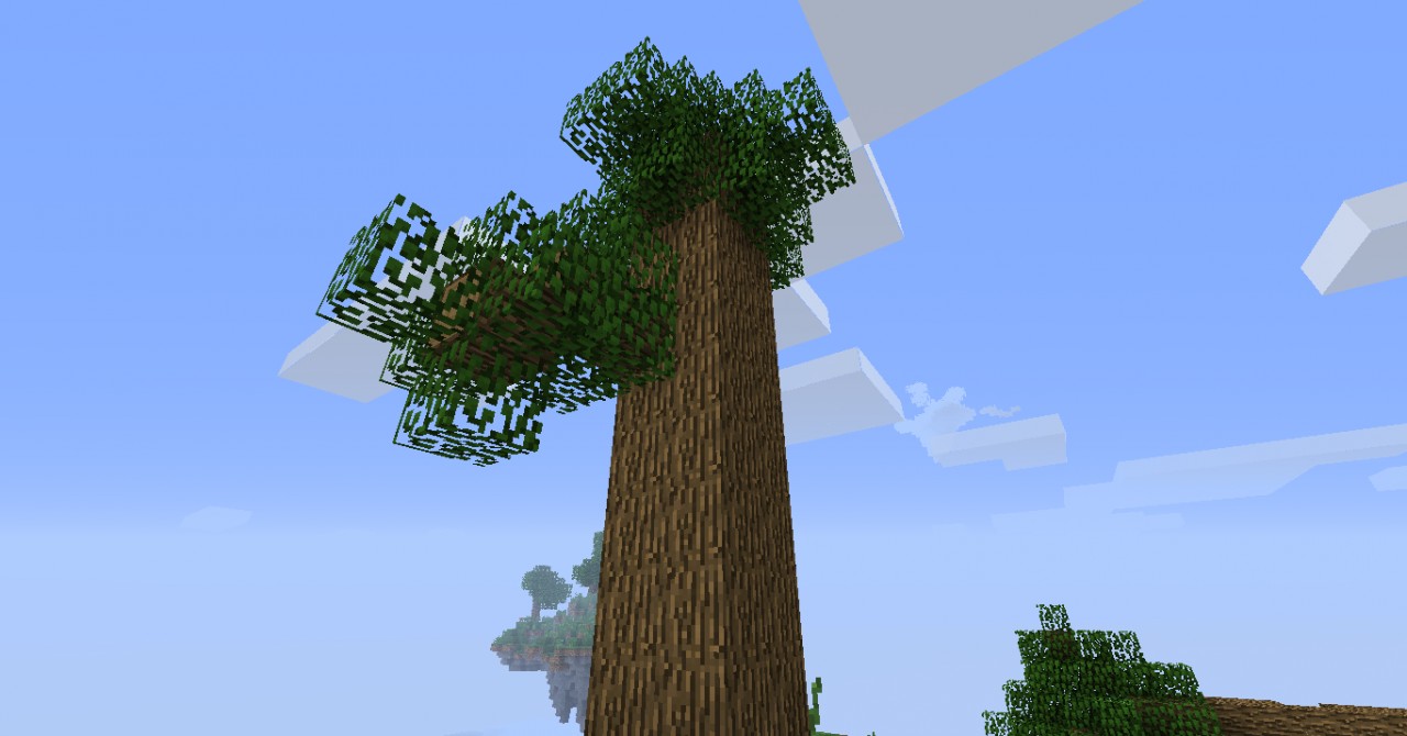 Fallen Tree Islands Minecraft Map