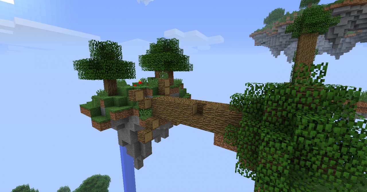 Fallen Tree Islands Minecraft Map
