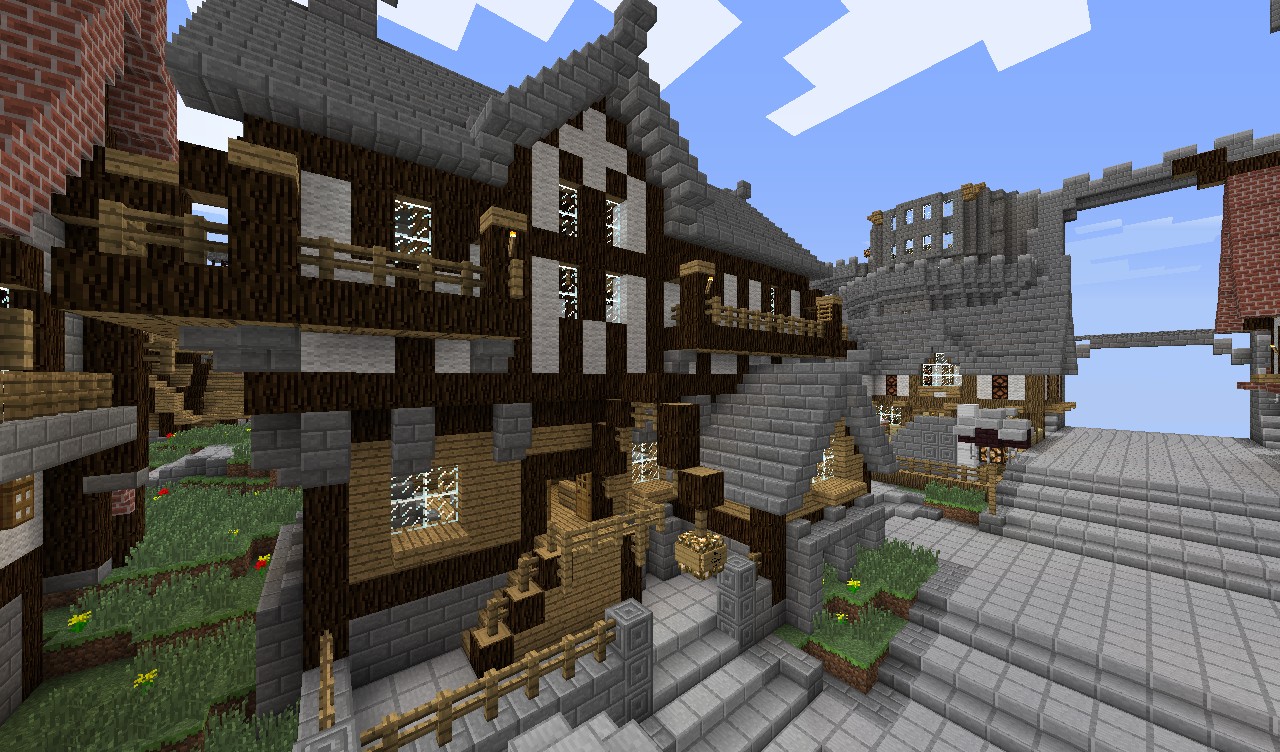 ImDeity Kingdoms City Shops Minecraft Map