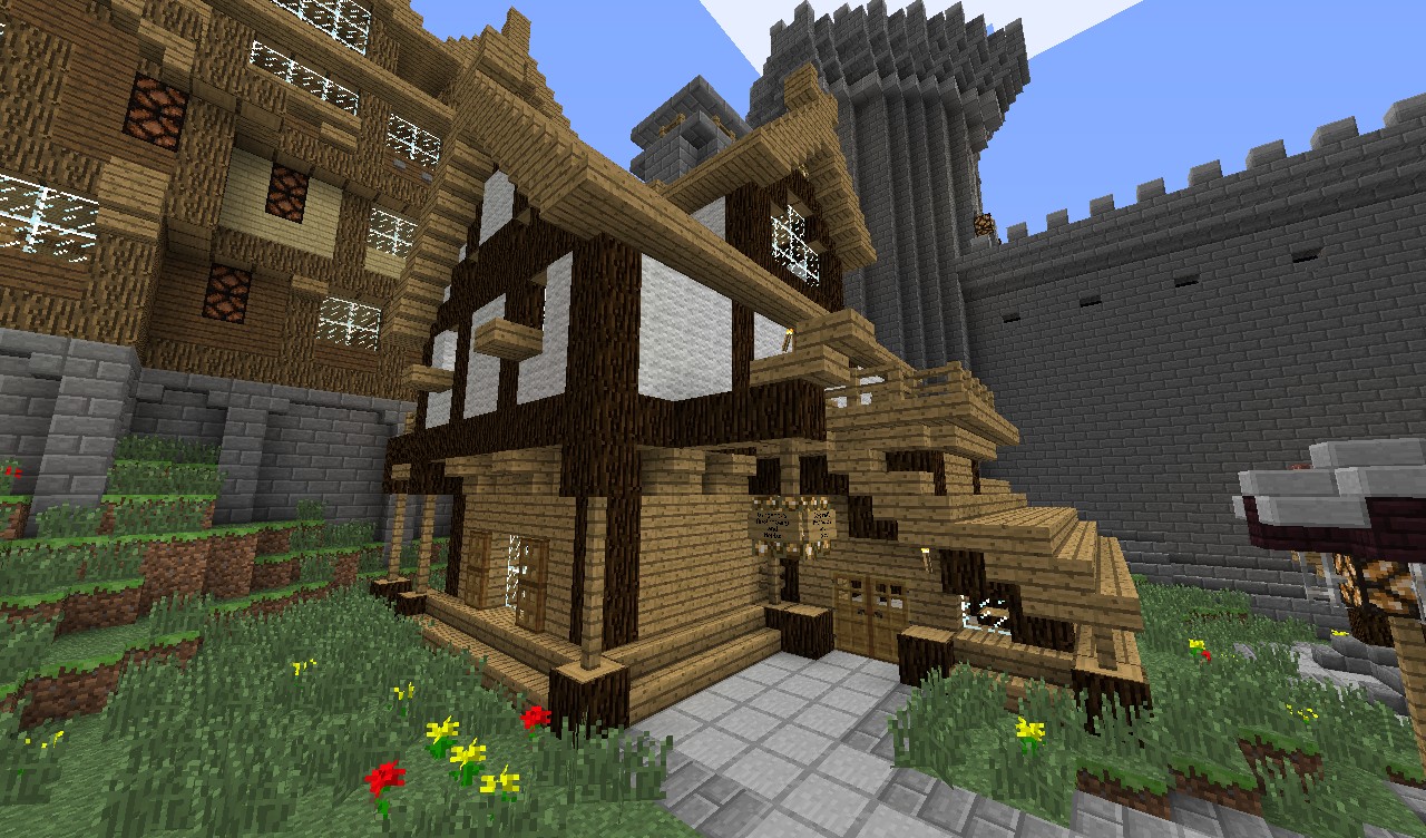ImDeity Kingdoms City Shops Minecraft Map