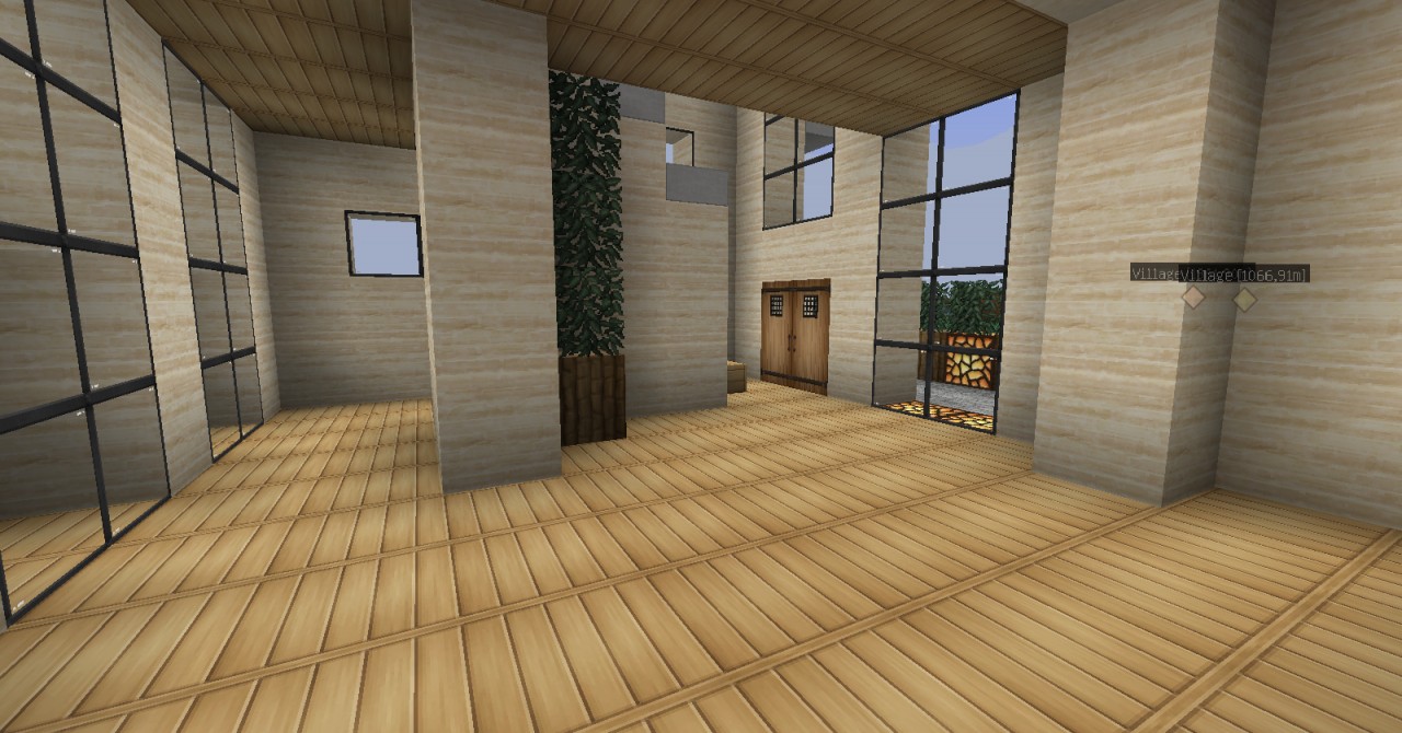 Modern House (12X12) Minecraft Map