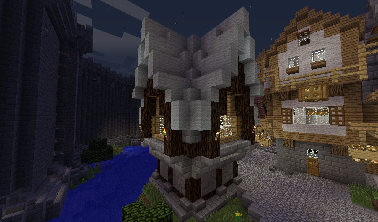 ImDeity Kingdoms City Shops Minecraft Map