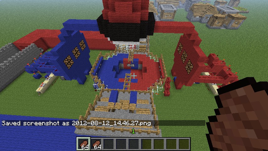 Pokemon arena (multiplayer) Minecraft Map