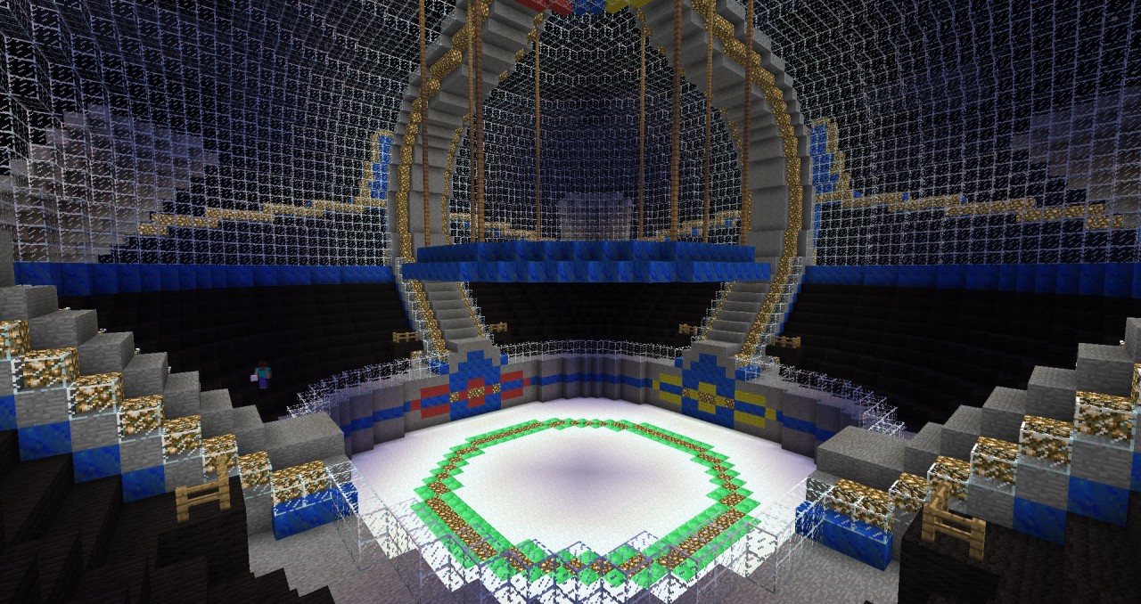 Large Spleef Arena Minecraft Map