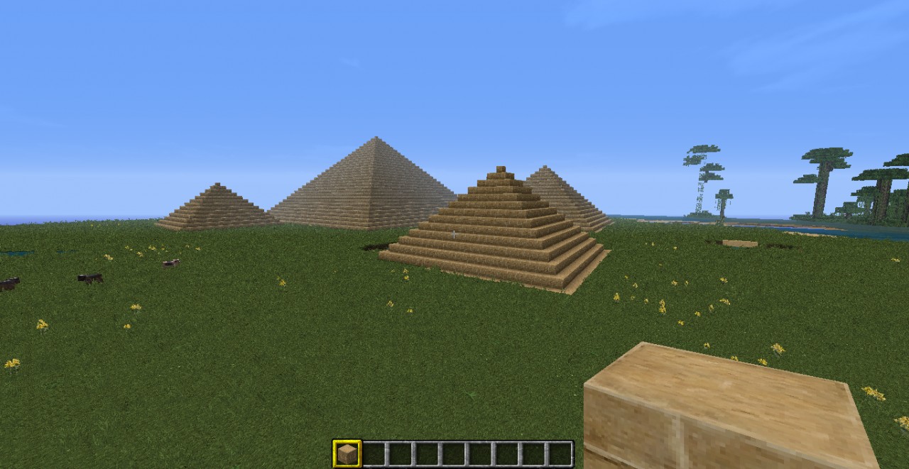 amazing pyramids Minecraft Map