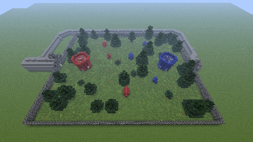 Combat Course Minecraft Map