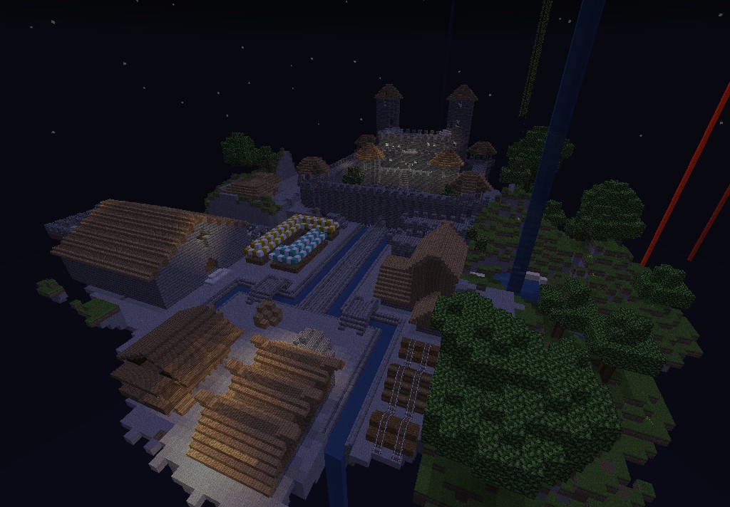 steve's sky Kingdom Minecraft Map