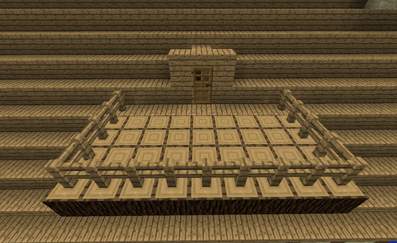 Floating Creeper House - with underwater basement Minecraft Map