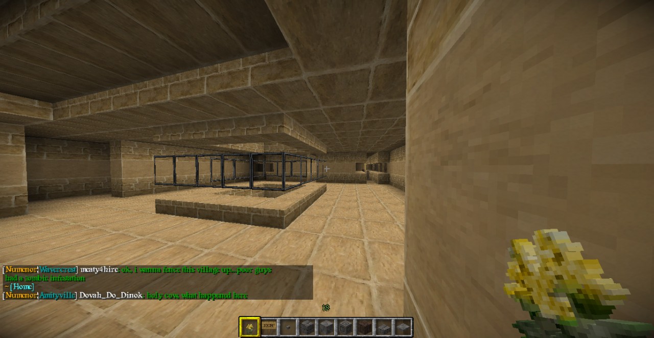 Hidden Base Under 1.3 Sand Temple Minecraft Map